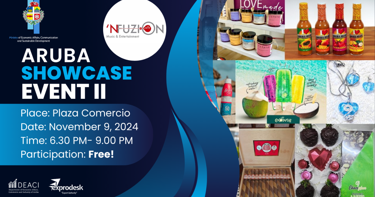 Exprodesk invites the people of Aruba to visit 'Aruba Showcase Event II ...