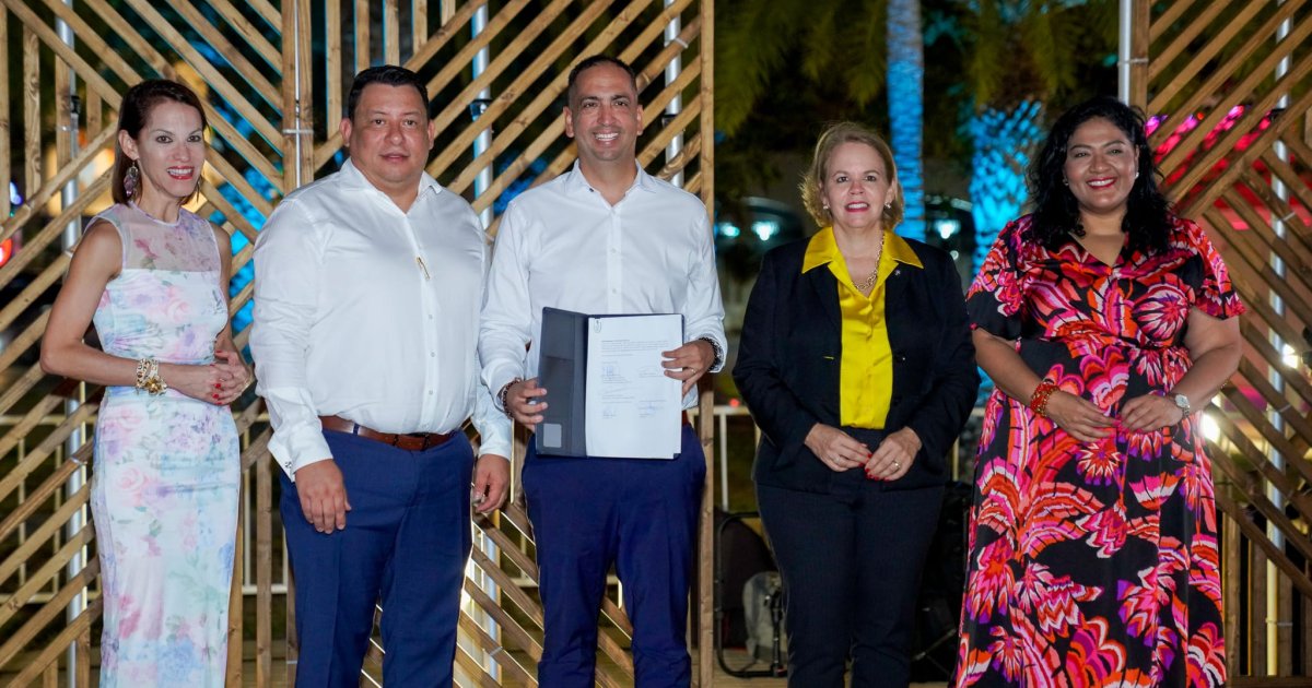 Voormalig gebouw van DOW overgedragen aan Aruba Ports Authority ...