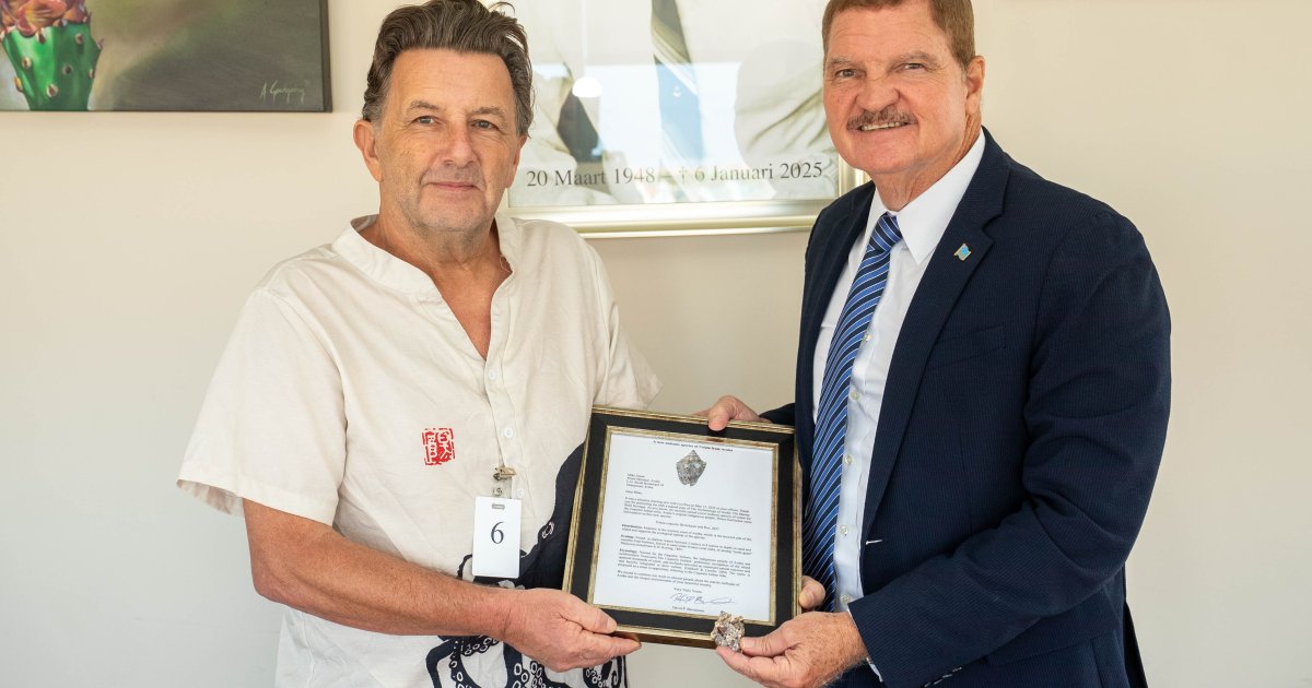 Cocolishi nobo descubri den e awanan di Aruba ta hiba e nomber di ...