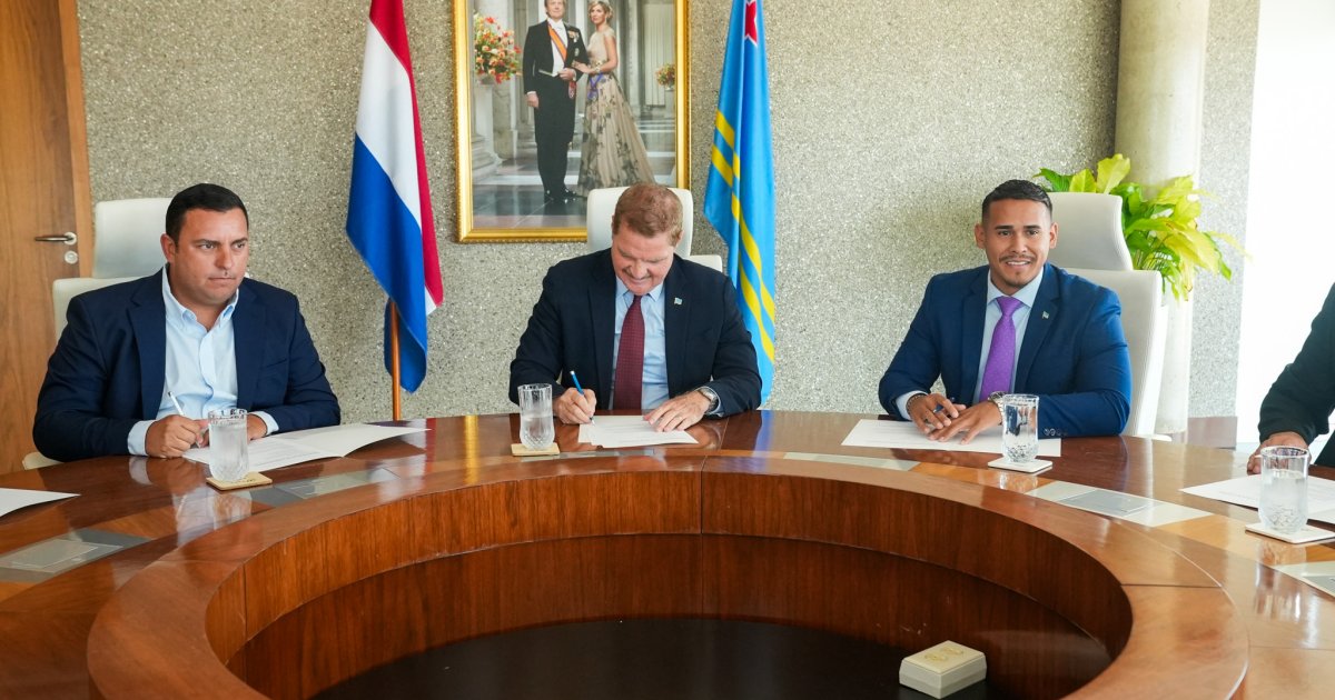 The government of Aruba signs MOUs for sustainable economic development ...