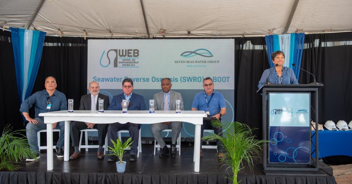 Groundbreaking Ceremony for New SWRO-3 BOOT Facility at WEB ...