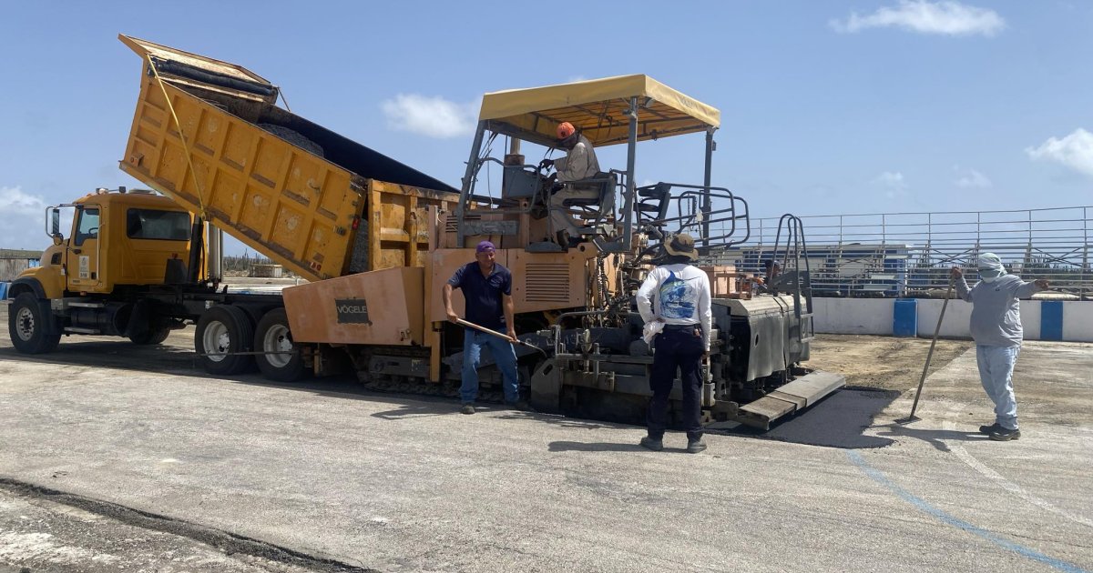 The opening of the Aruba International Raceway Park Palo Marga takes ...