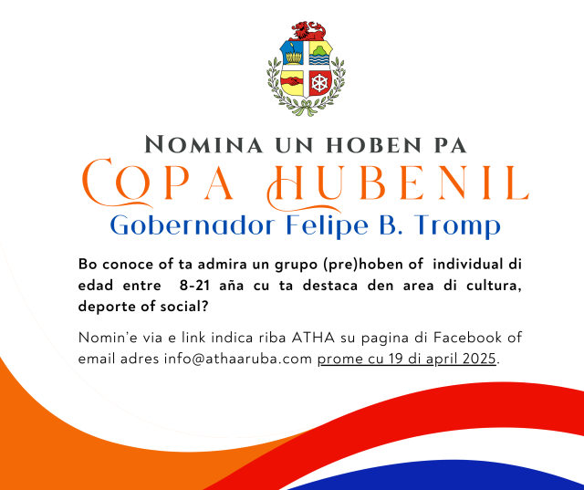 Por entrega nominadonan pa Copa Hubenil Gobernador Felipe B. Tromp ...