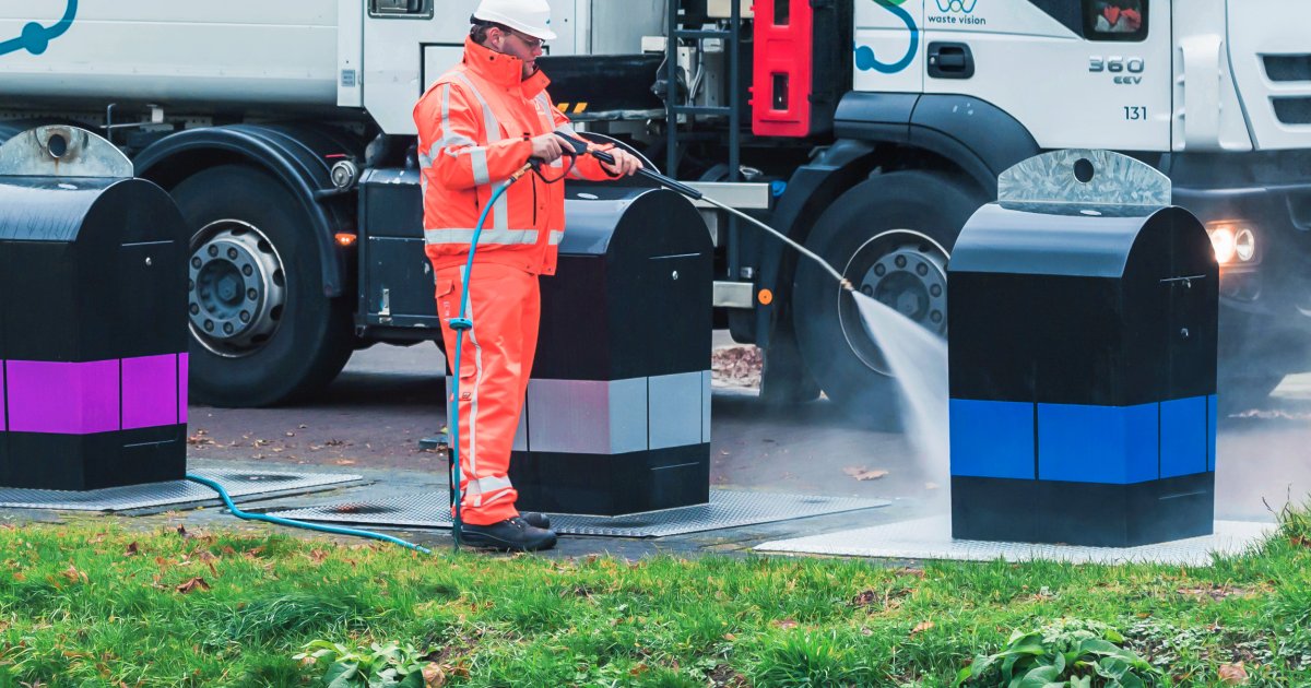 Keuren en reinigen van alle containers | BAR Afvalbeheer