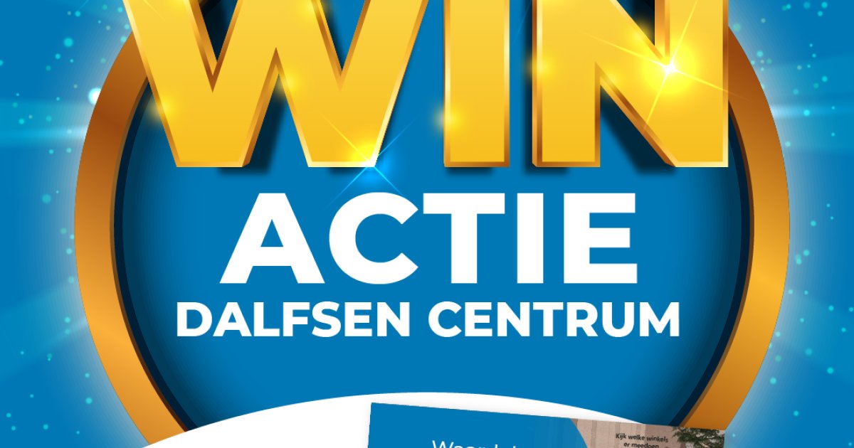 Winactie centrum Dalfsen | Centrumplan Dalfsen