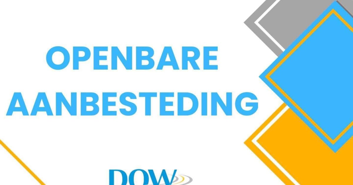 Openbare aanbesteding | Dienst Openbare Werken Aruba