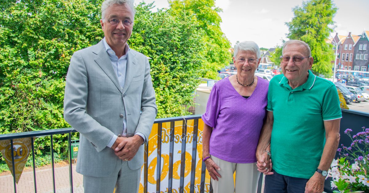 Echtpaar Melissant–van der Bok 60 jaar getrouwd! | Gemeente Goeree ...