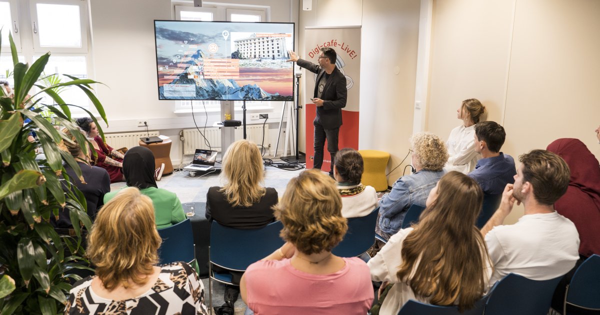 Digi-café: samen kennis maken | Het Waterschapshuis