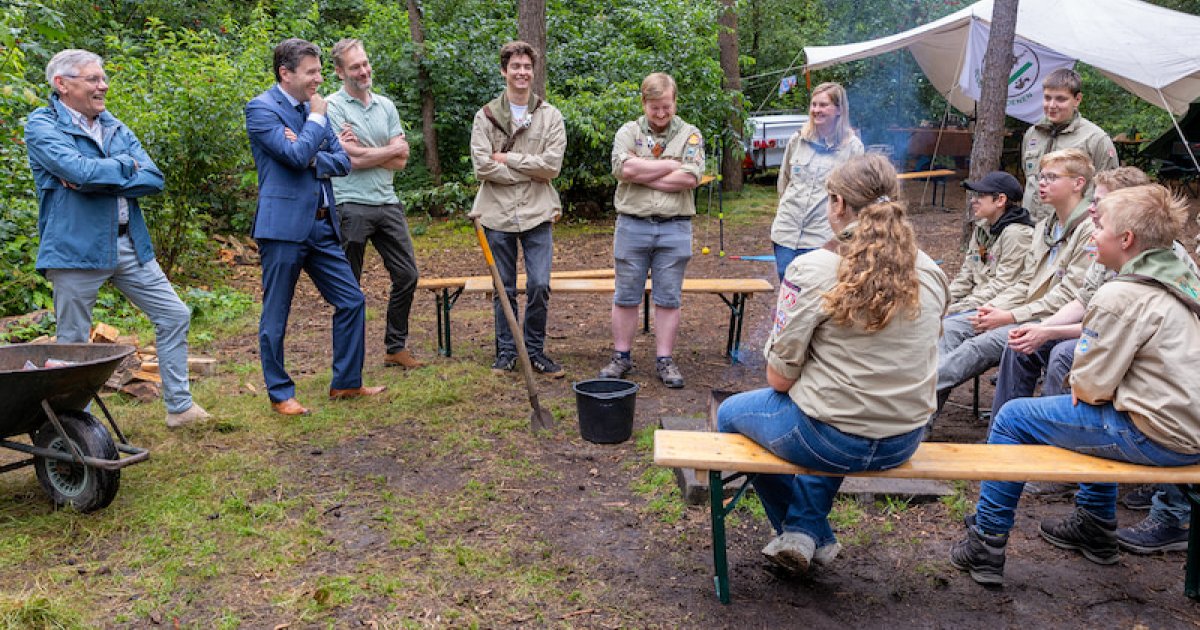 College bezoekt scouting St. Walrick in Overasselt | Gemeente Heumen