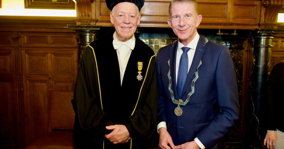 Professor dr. Peter van Baalen bevorderd tot Officier in de Orde van ...