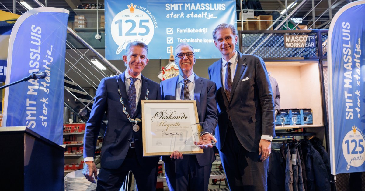 Smit Maassluis ontvangt predicaat Hofleverancier én Marnix van Sint ...