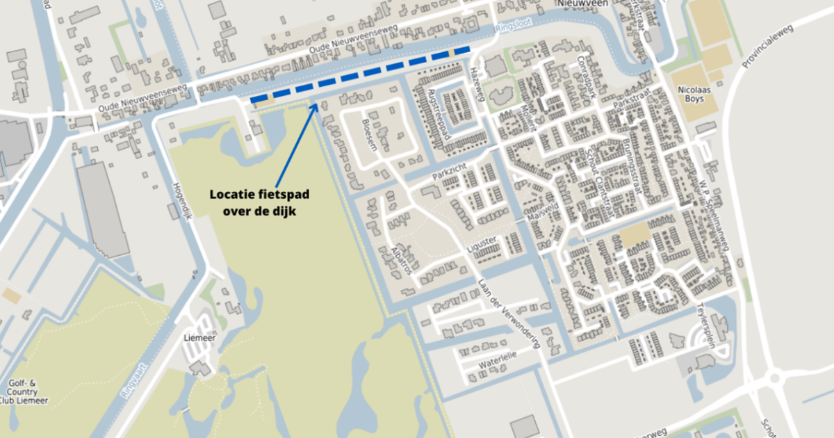 Meedenken over nieuw fietspad Nieuwveen | Gemeente Nieuwkoop