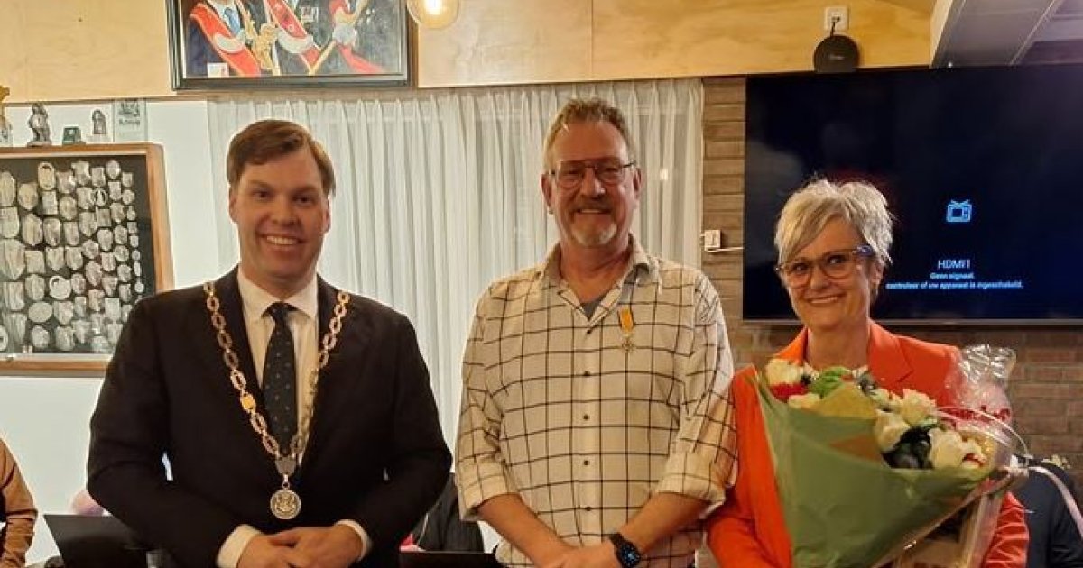 Koninklijke onderscheiding voor William van den Berk | Gemeente Nuenen