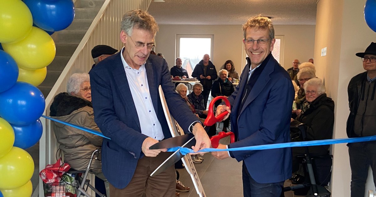 Appartementen boven Jumbo feestelijk geopend | Samen groeit Scherpenzeel