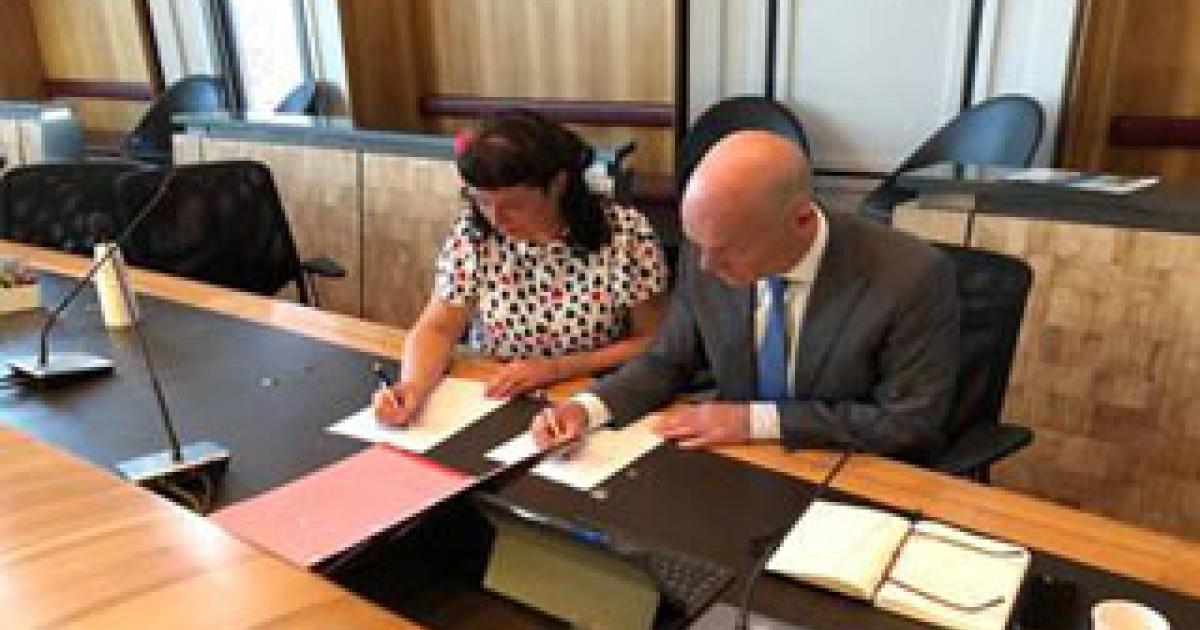 Overeenkomst voor speeltuin Scheldekwartier getekend | Scheldekwartier