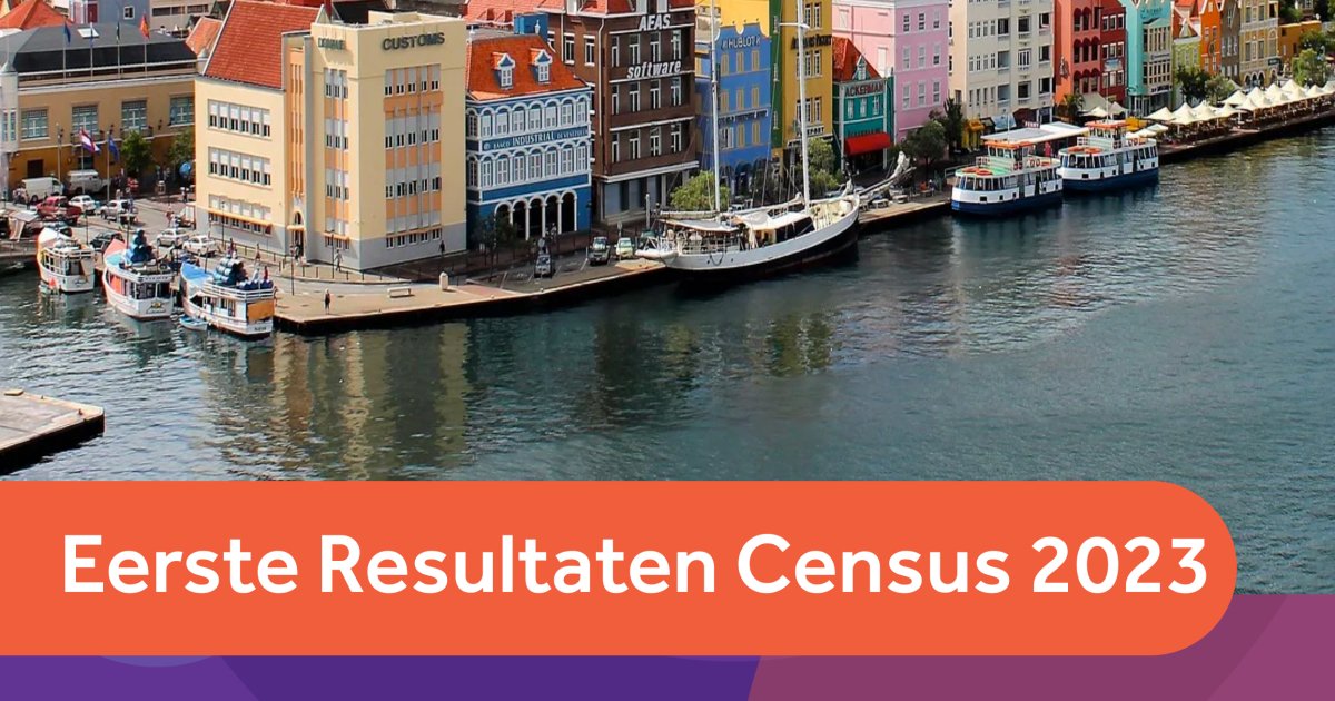 Eerste resultaten van Census 2023 | Senso Kòrsou
