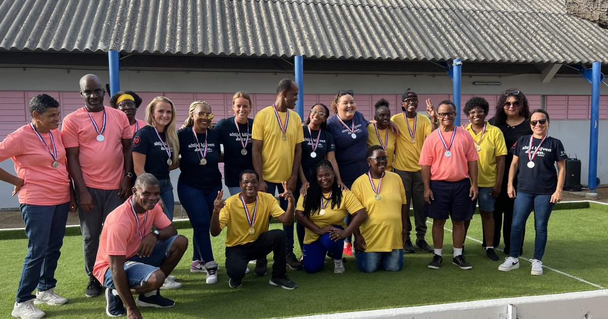 Inougurashon Kancha di Bolas na Emmastad | SGR-Groep | Dunando Bida Koló