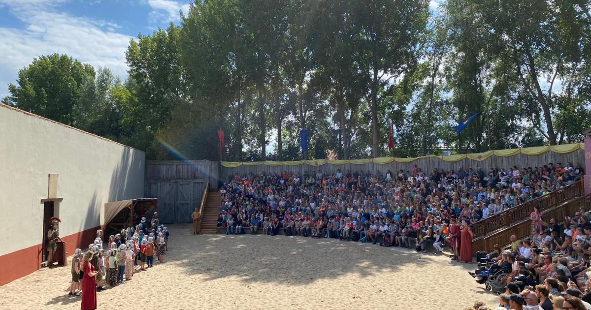 Gezinnen uit Zuidplas ontmoeten gladiatoren in Archeon | Stichting ZO!