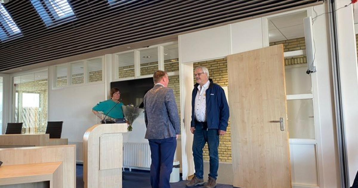 Lintje voor Jan Roelof Witting | Gemeente Vlieland