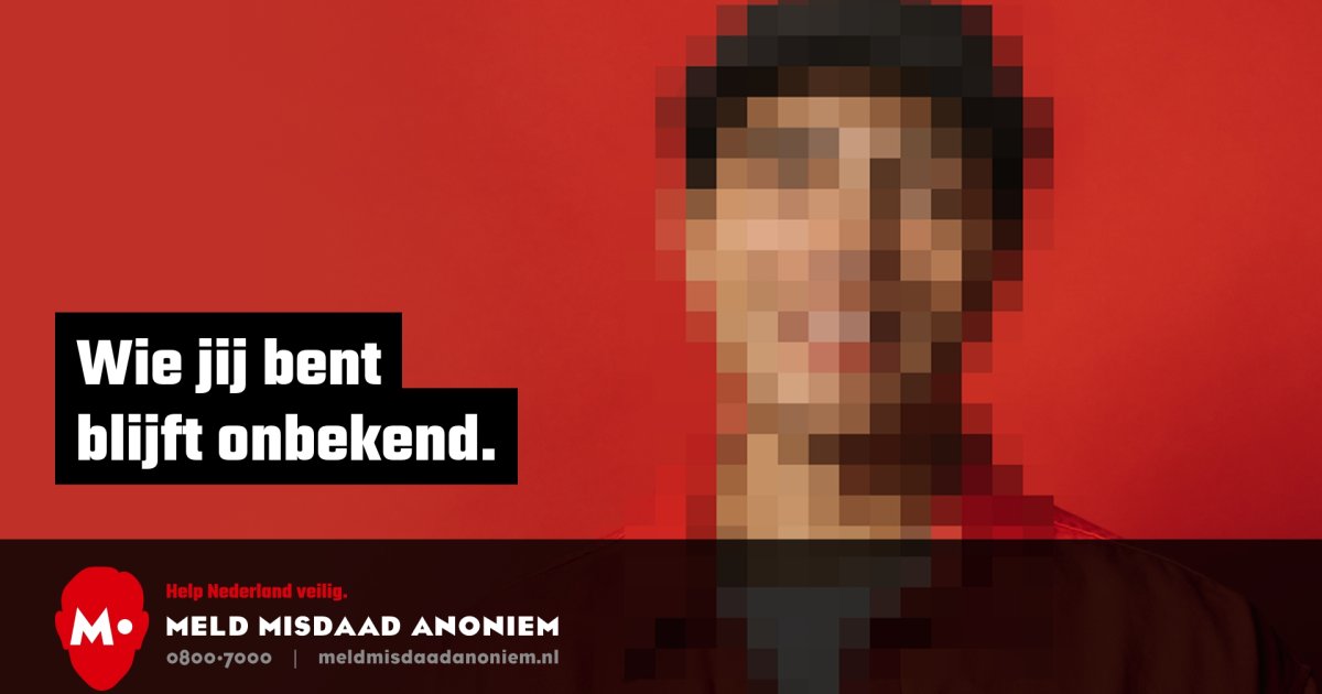 Campagne Meld Misdaad Anoniem gestart op 28 maart 2025 | Gemeente ...