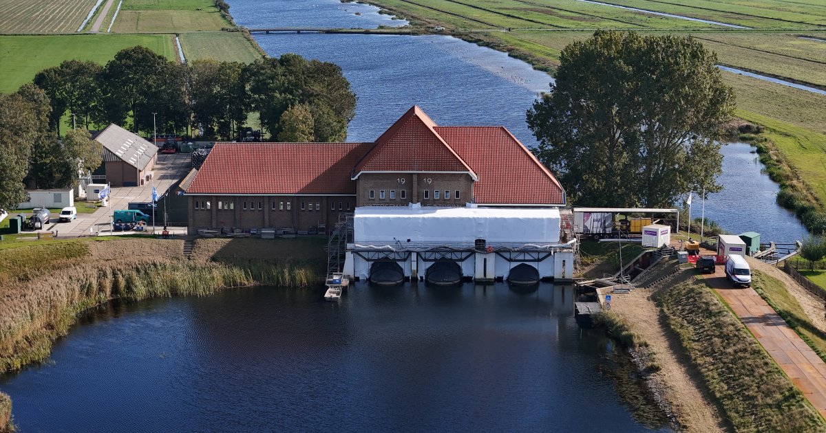 Restauratie meer dan 100 jaar oude buizen gemaal Stroink van start ...