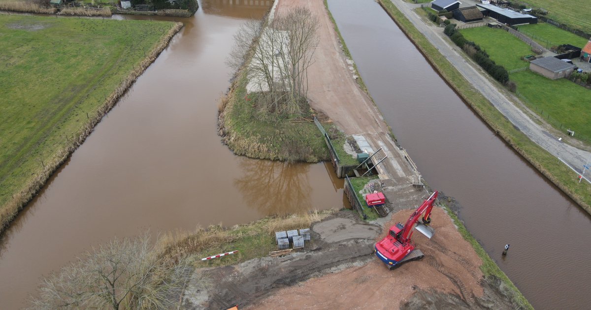 Nieuwbouw gemaal Galgenrak voor droge voeten én voldoende water in ...