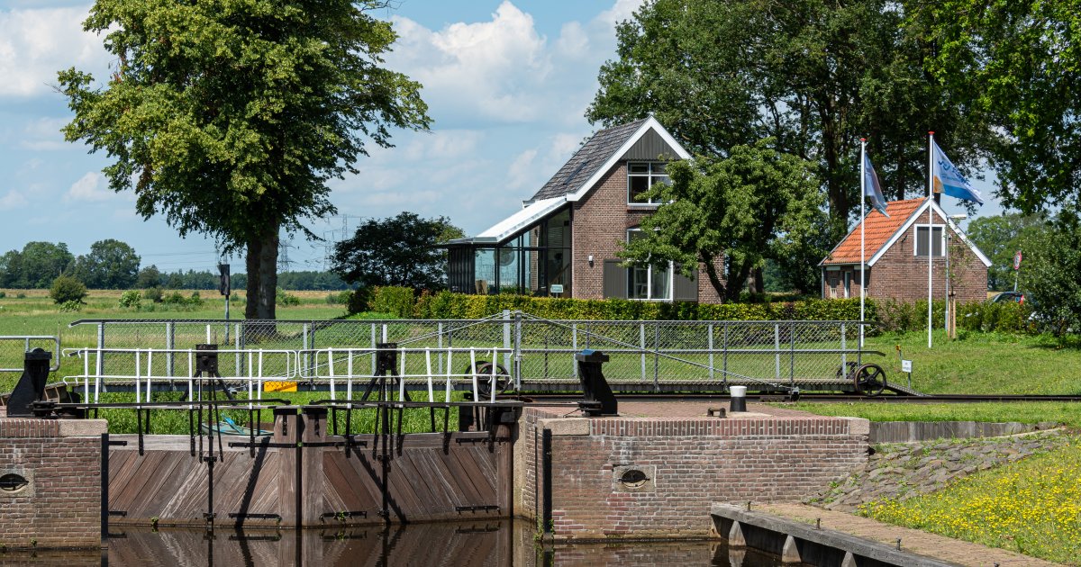 Sluiswachterswoning Vechterweerd | Waterschap Drents Overijsselse Delta