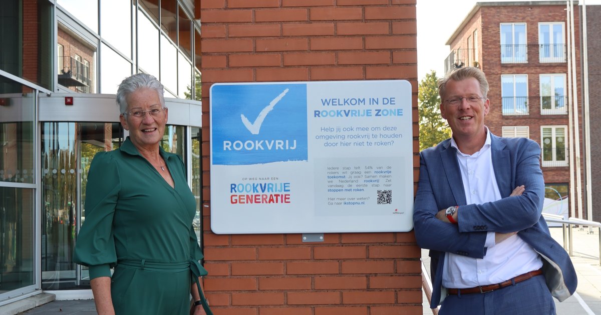 Rookvrije zones bij gemeentehuis, zwembad en sportcomplex De Steense ...