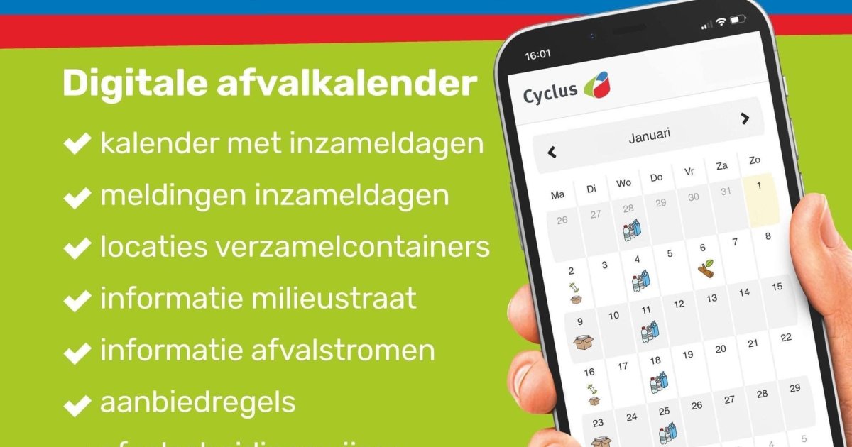 Cyclus afval-app | Gemeente Zuidplas